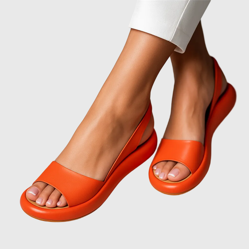Ivory │ Open-Toe & Non-Slip Sandals – Eleanor Rose Monterey